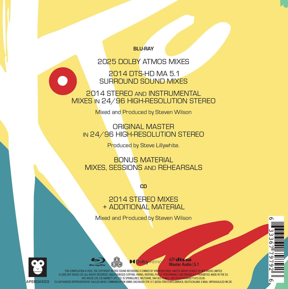 XTC Drums And Wires - CD/Blu-Ray Dolby Atmos | Surround Sound Mixes UK ...