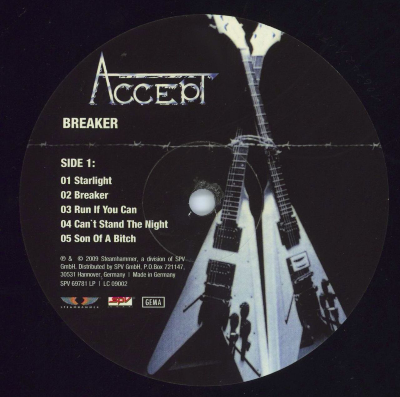 Accept Breaker UK Vinyl LP — RareVinyl.com