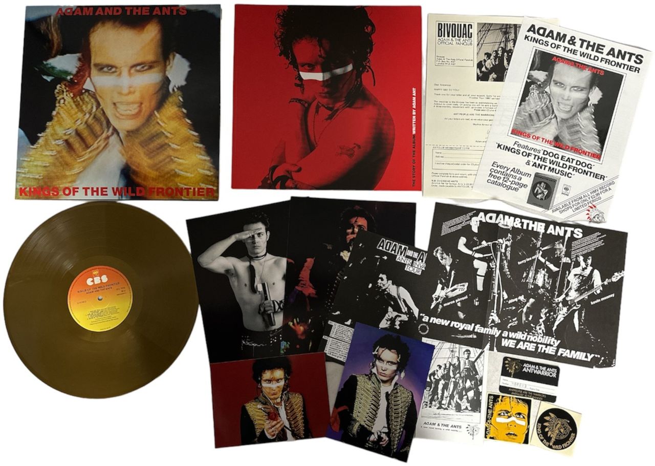 Adam & The Ants Kings Of The Wild Frontier - Deluxe Edition UK Box set — RareVinyl.com