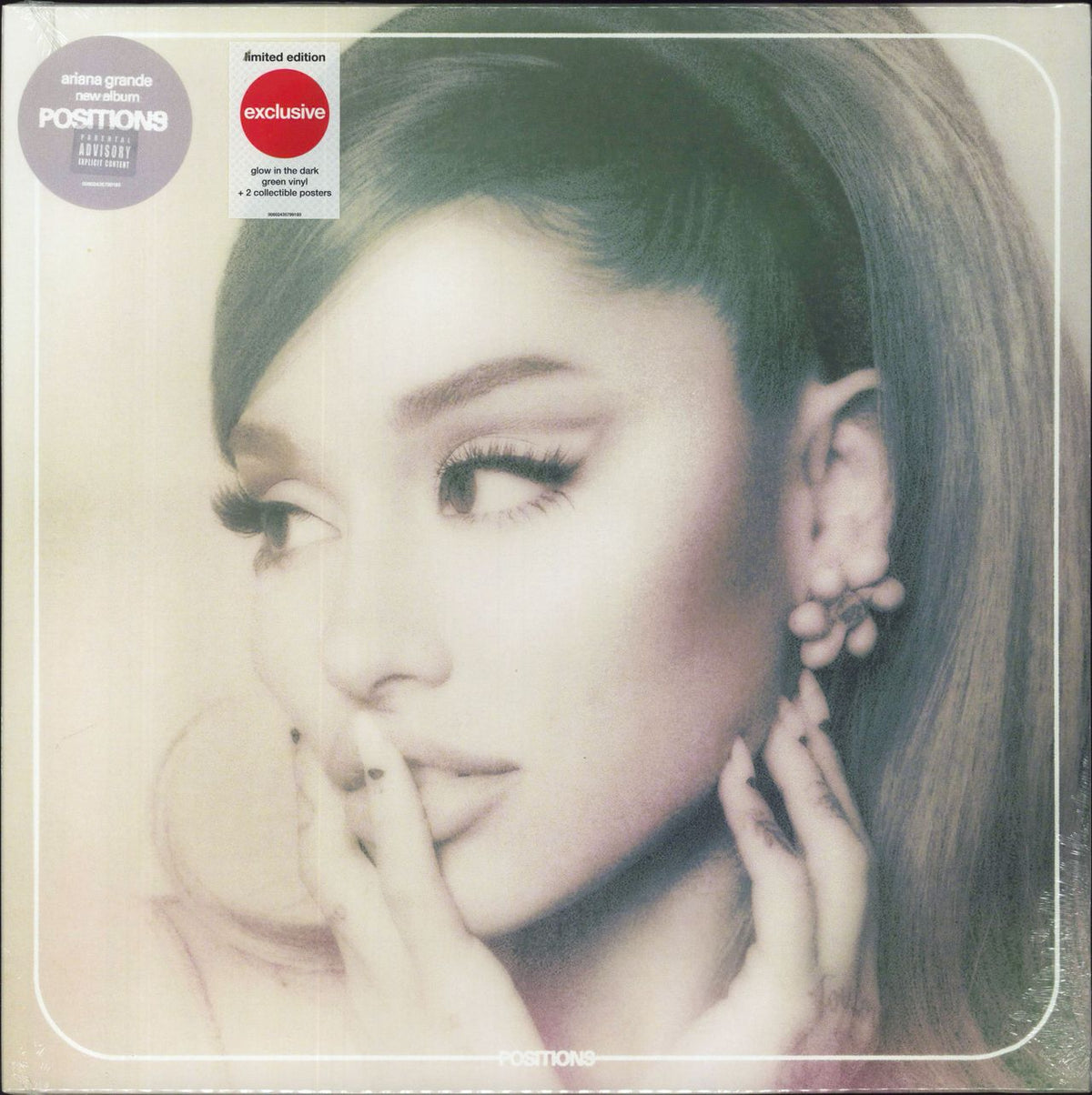 Ariana Grande Positions - Glow In The Dark Vinyl - Sealed UK Vinyl LP ...
