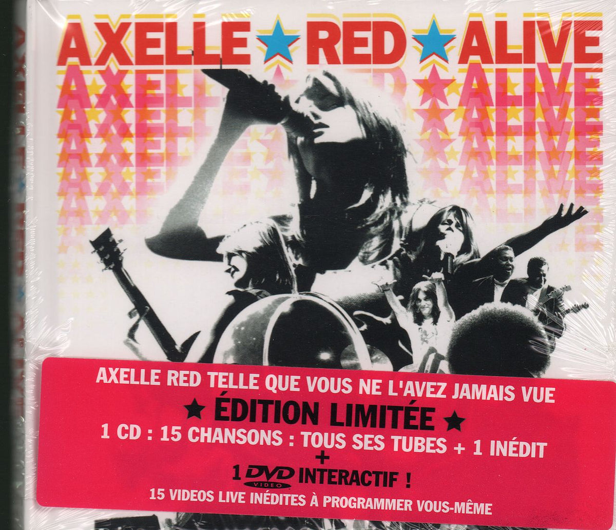 Axelle Red Alive French 2-CD album set — RareVinyl.com