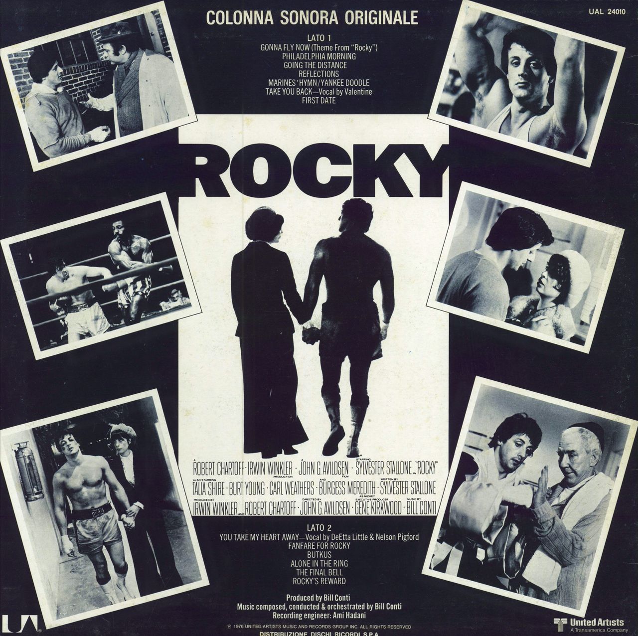 Bill Conti Rocky Italian Vinyl LP — RareVinyl.com