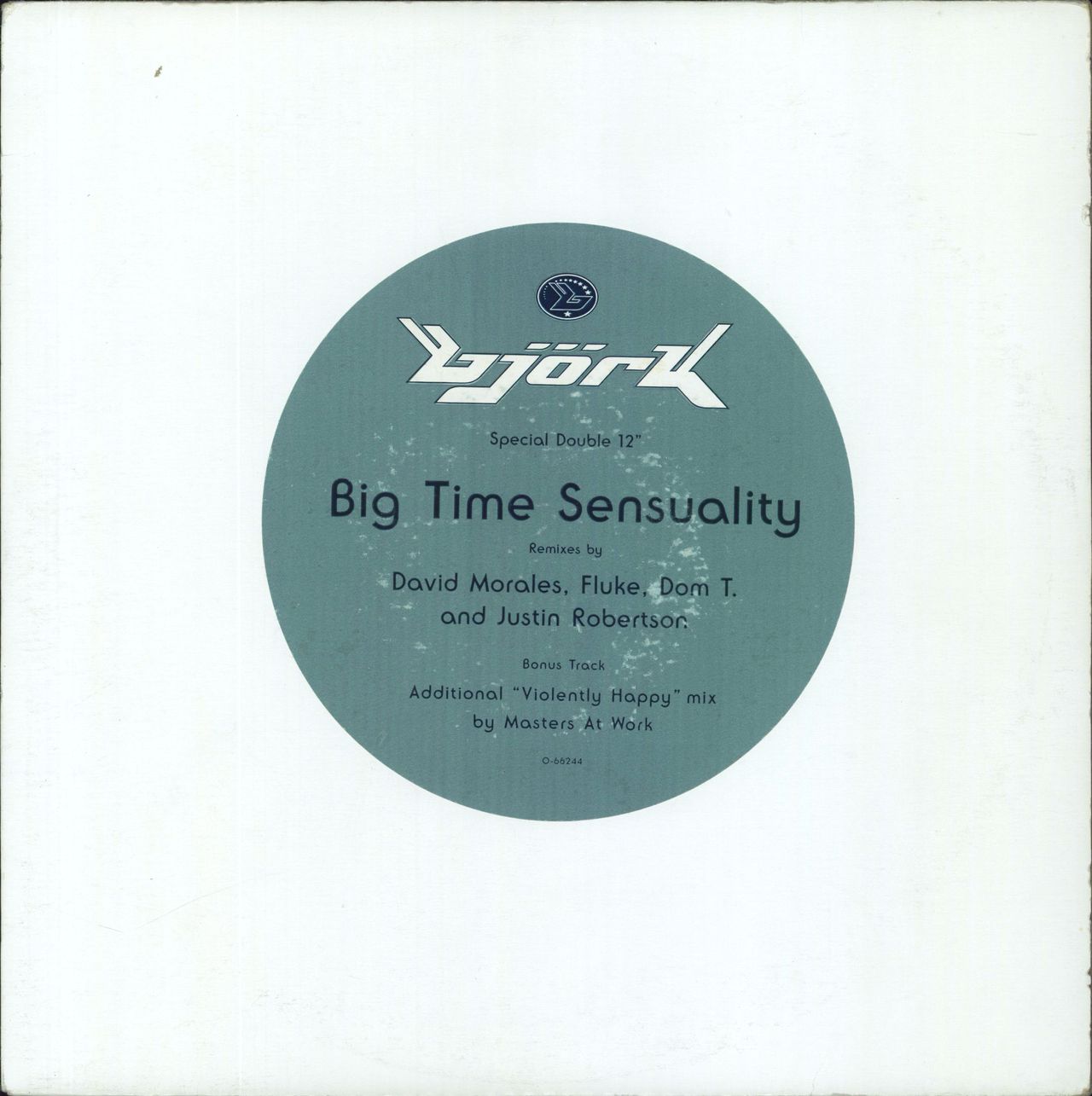 Björk Big Time Sensuality - EX US 12" vinyl — RareVinyl.com