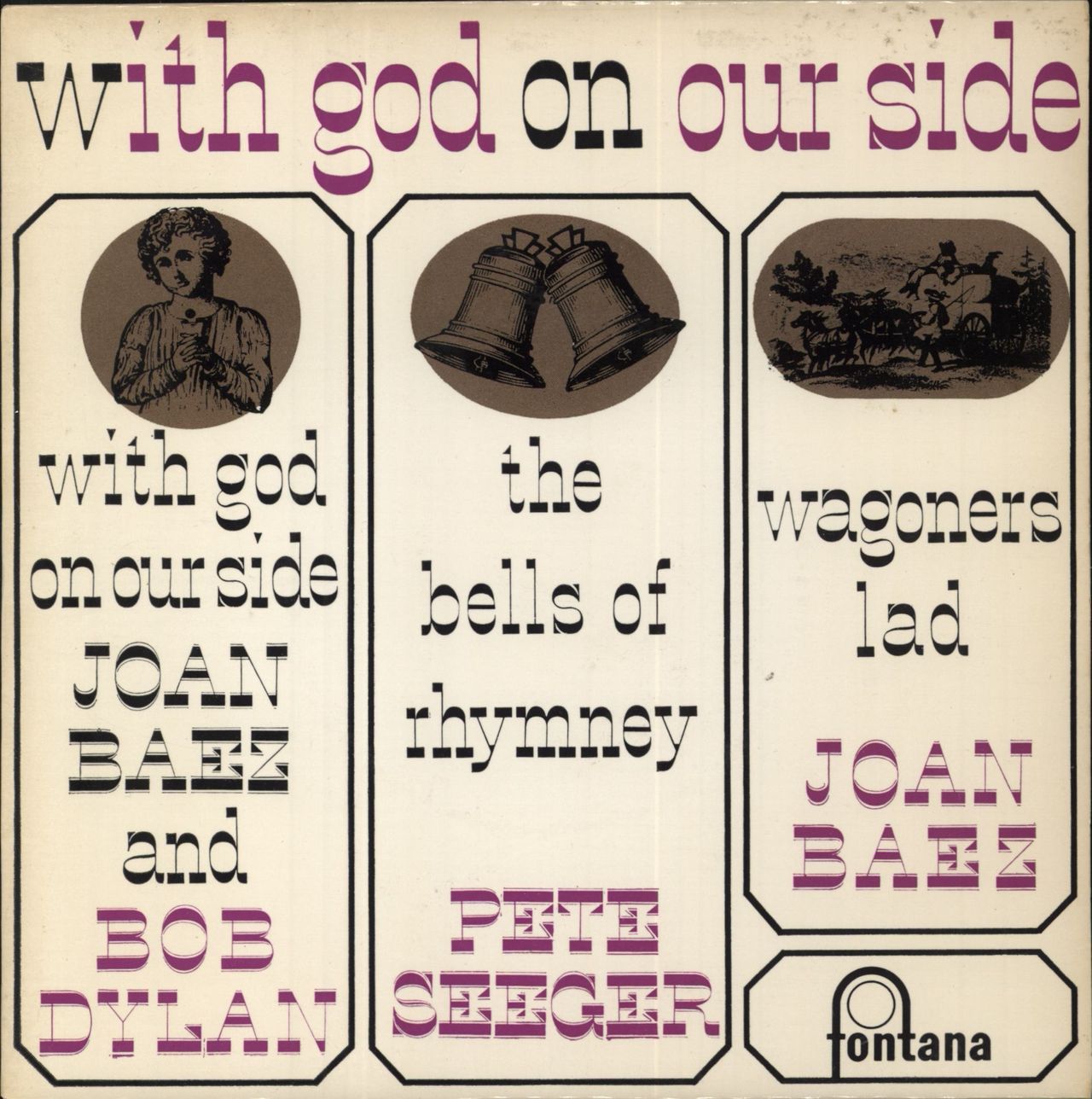 Bob Dylan With God On Our Side UK 7" vinyl — RareVinyl.com