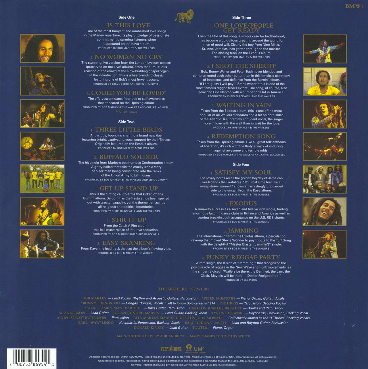 Bob Marley & The Wailers Legend: The Best Of - 180gm UK 2-LP vinyl set — RareVinyl.com
