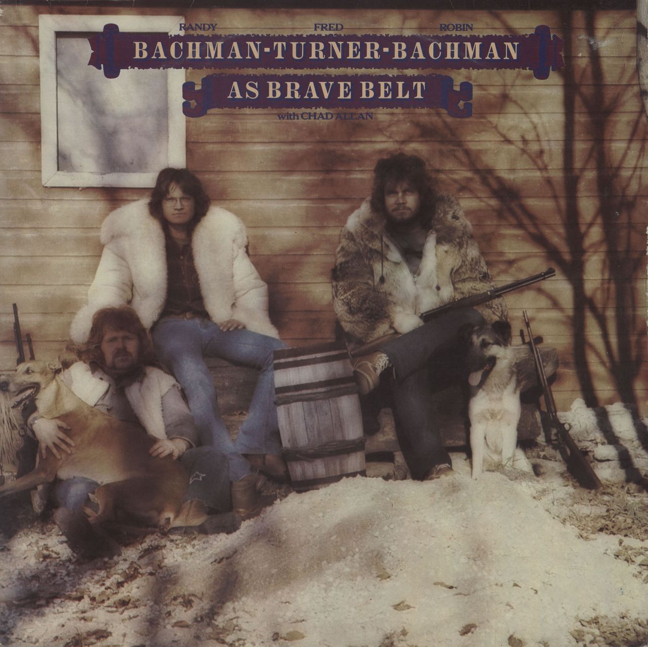 Brave Belt Bachman-Turner-Bachman As Brave Belt UK Vinyl LP — RareVinyl.com