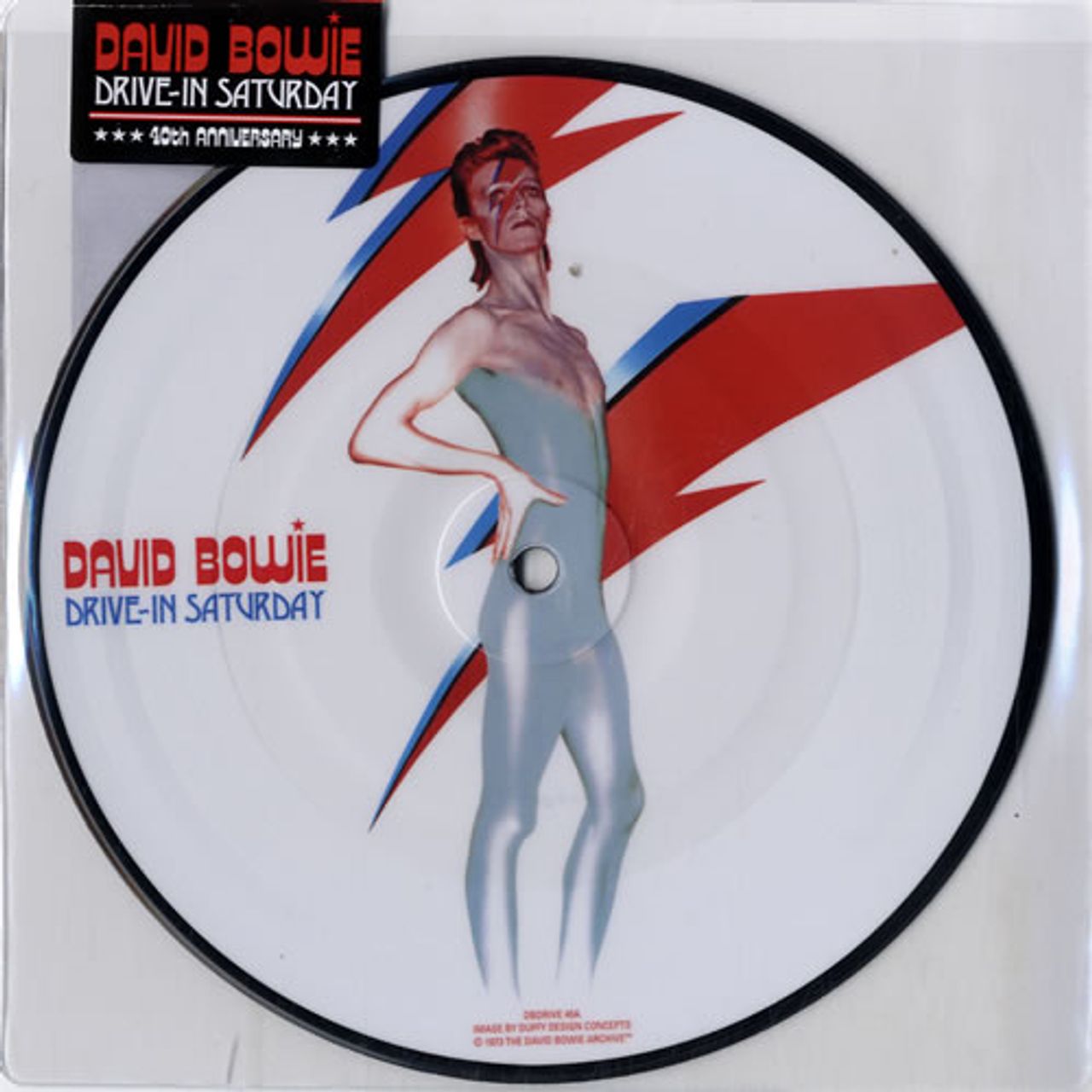 David Bowie Drive-In Saturday - RSD13 - Sealed UK 7" picture disc — RareVinyl.com