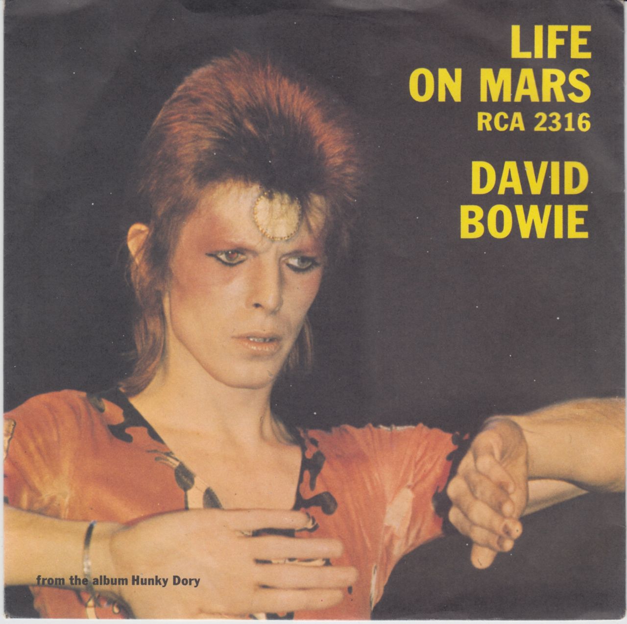 David Bowie Life On Mars? - P/S - 4pr UK 7" vinyl — RareVinyl.com