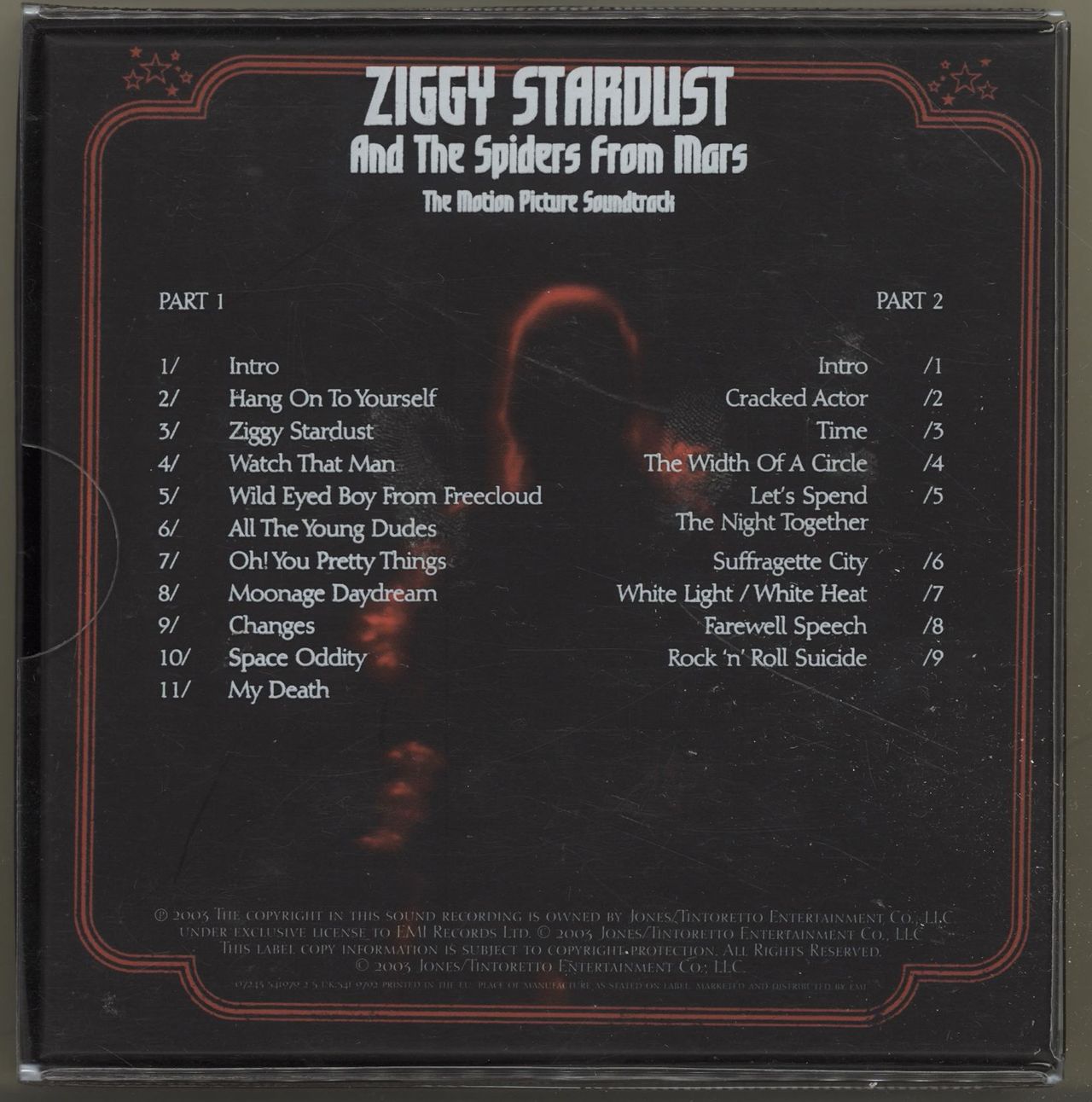 David Bowie Ziggy Stardust & The Spiders From Mars - The Motion Pictur — RareVinyl.com