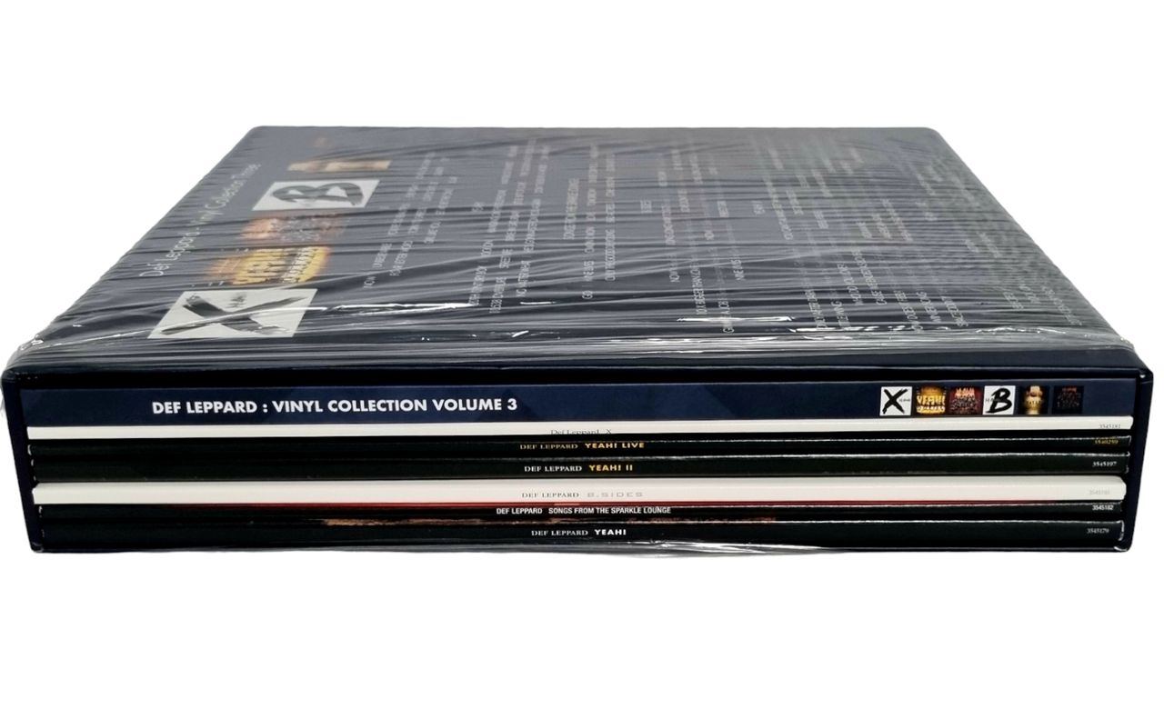 Def Leppard Vinyl Collection Volume Three - 180gm UK Vinyl box set ...
