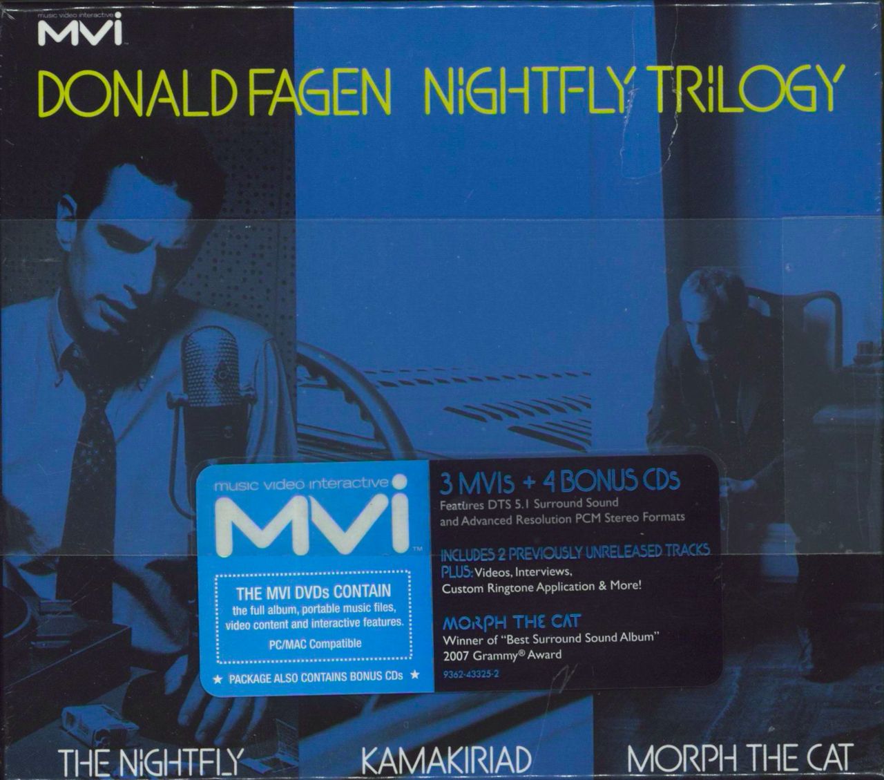 Donald Fagen The Nightfly Trilogy - Sealed US 2-disc CD/DVD set ...