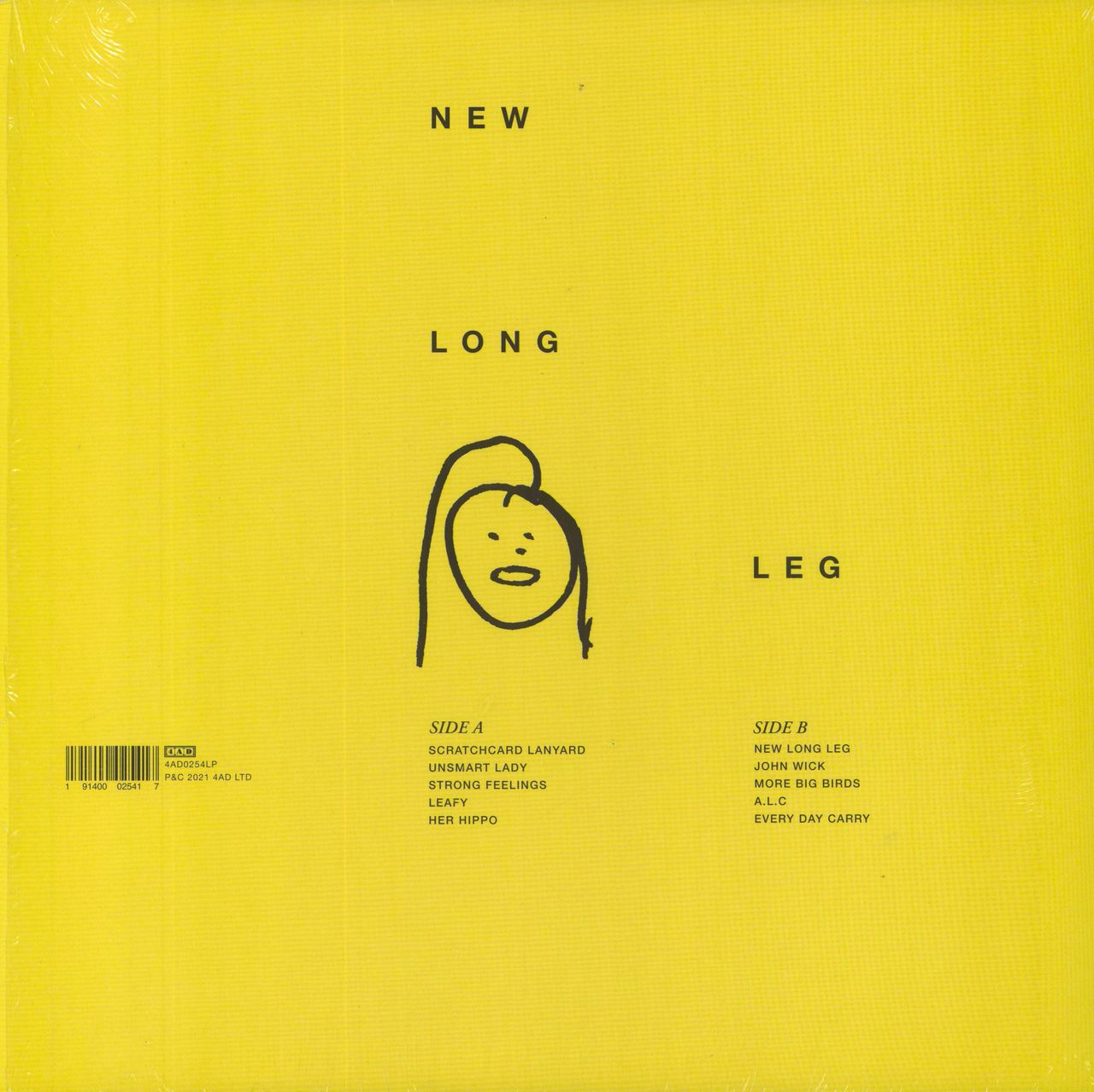 Dry Cleaning New Long Leg + Shrink UK Vinyl LP — RareVinyl.com