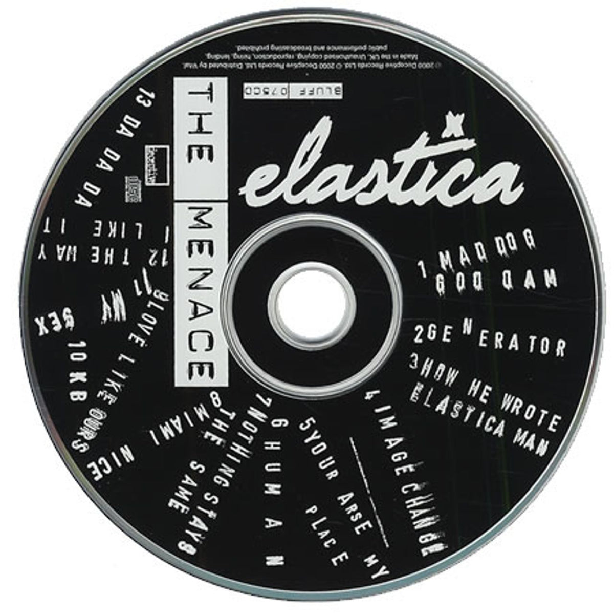 Elastica The Menace UK Promo CD album — RareVinyl.com