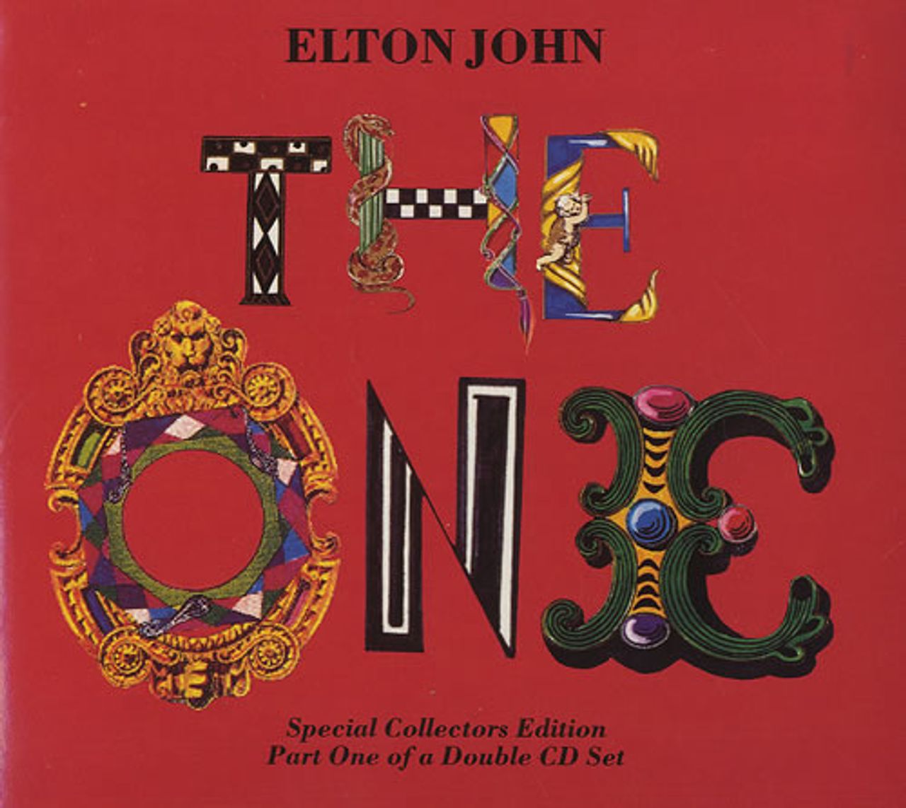 Elton John The One - Part 1 & Part 2 UK 2-CD single set — RareVinyl.com