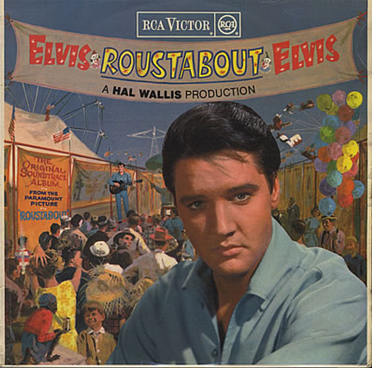 Elvis Presley Roustabout - 1st - EX UK Vinyl LP — RareVinyl.com