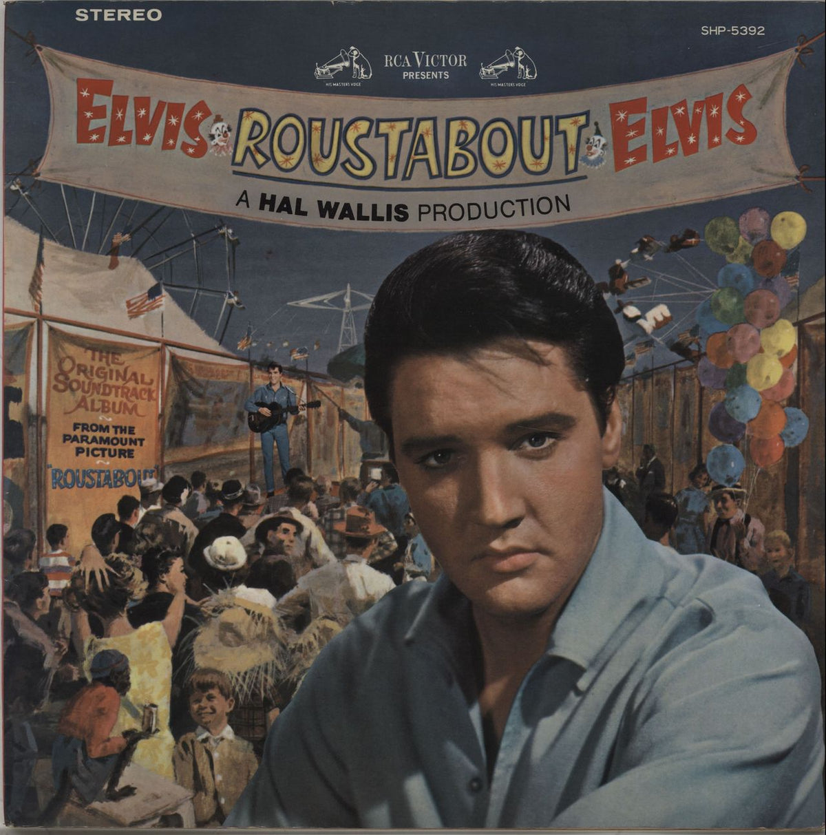 Elvis Presley Roustabout - EX Japanese Vinyl LP — RareVinyl.com