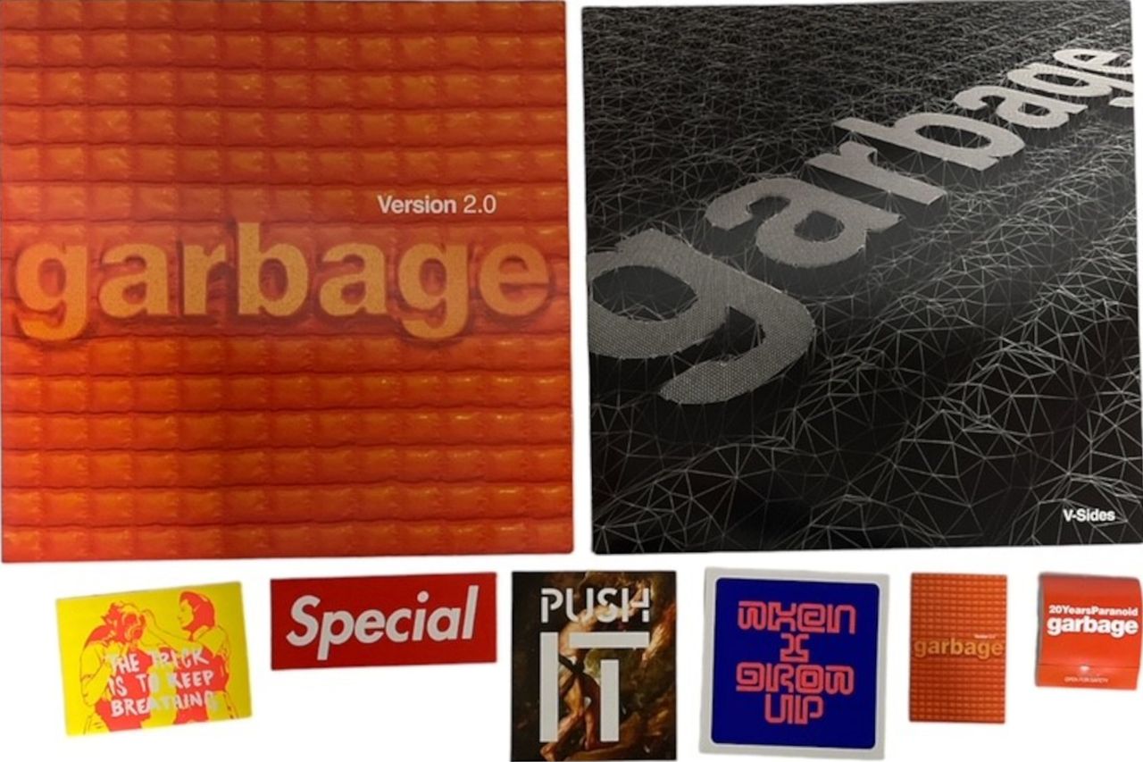 Garbage Version 2.0: 20th Anniversary - 180 Gram + Box UK Vinyl box se ...