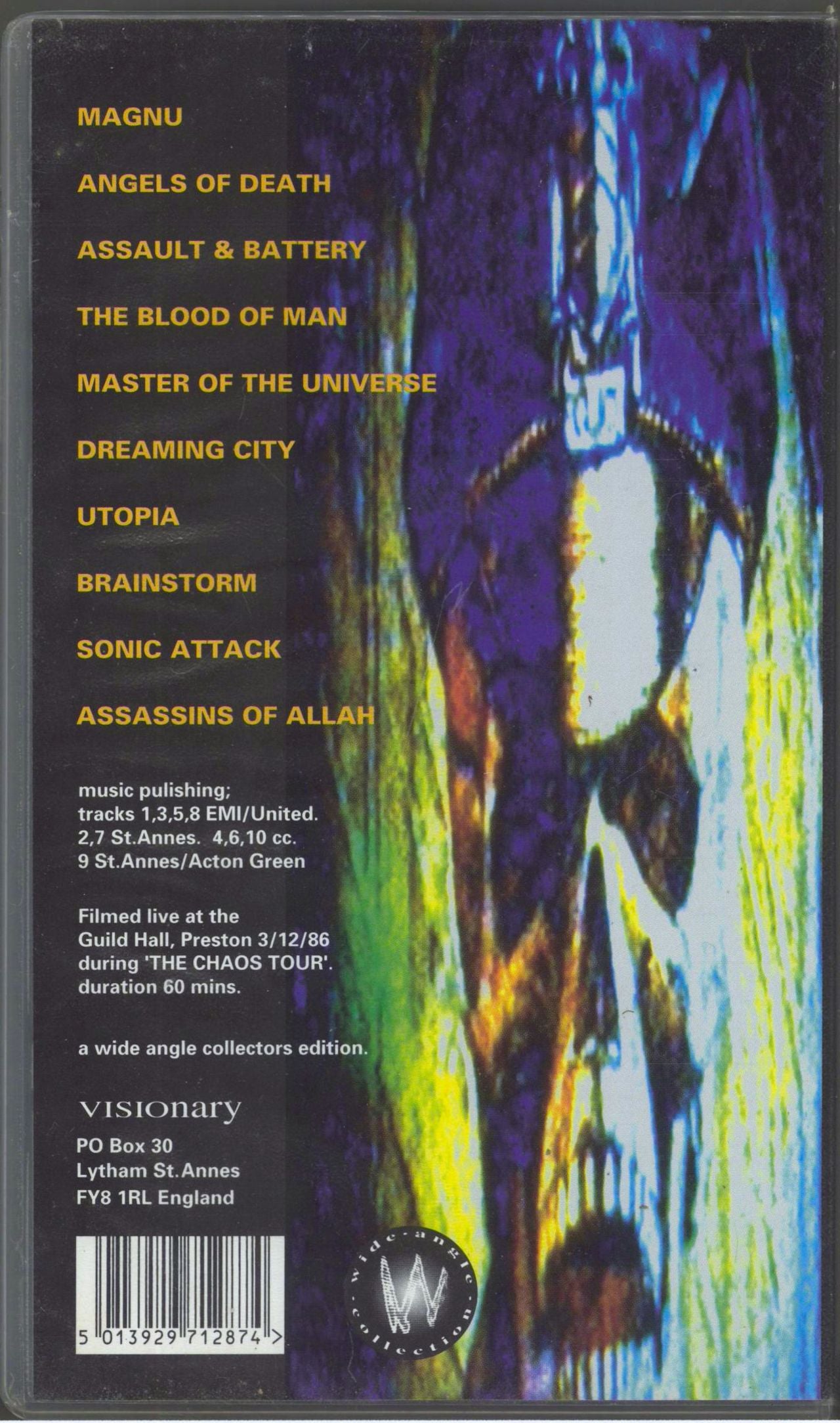 Hawkwind Chaos UK Video — RareVinyl.com