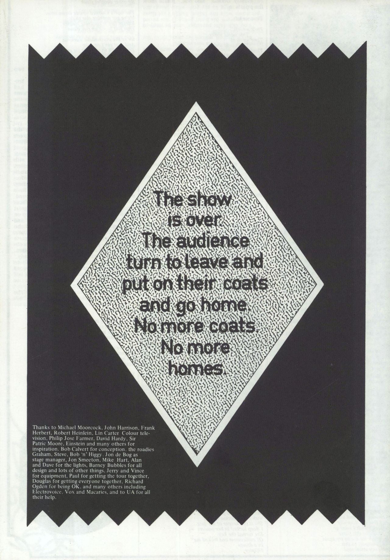 Hawkwind Space Ritual - Near Mint UK Tour programme — RareVinyl.com