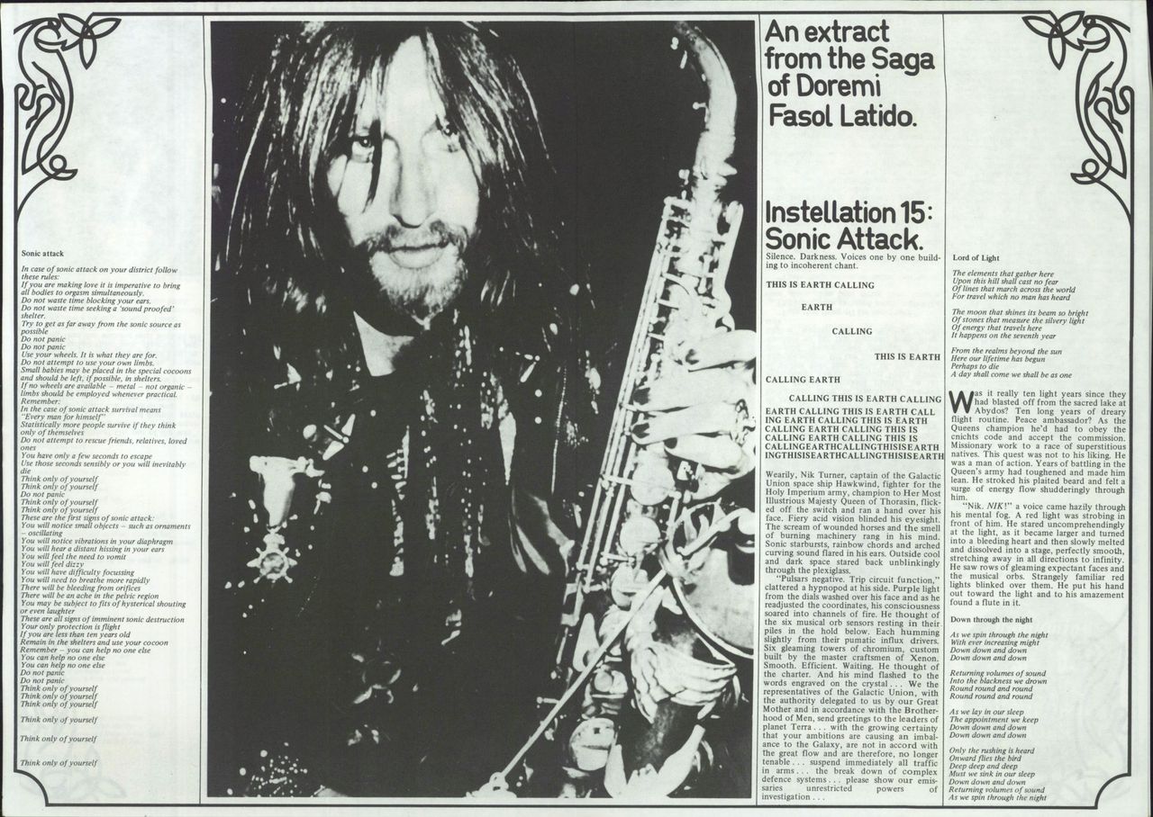 Hawkwind Space Ritual - Near Mint UK Tour programme — RareVinyl.com