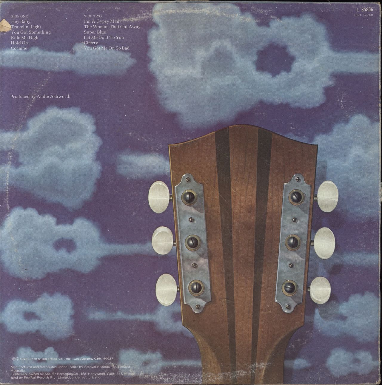 J.J. Cale Troubadour Australian Vinyl LP — RareVinyl.com