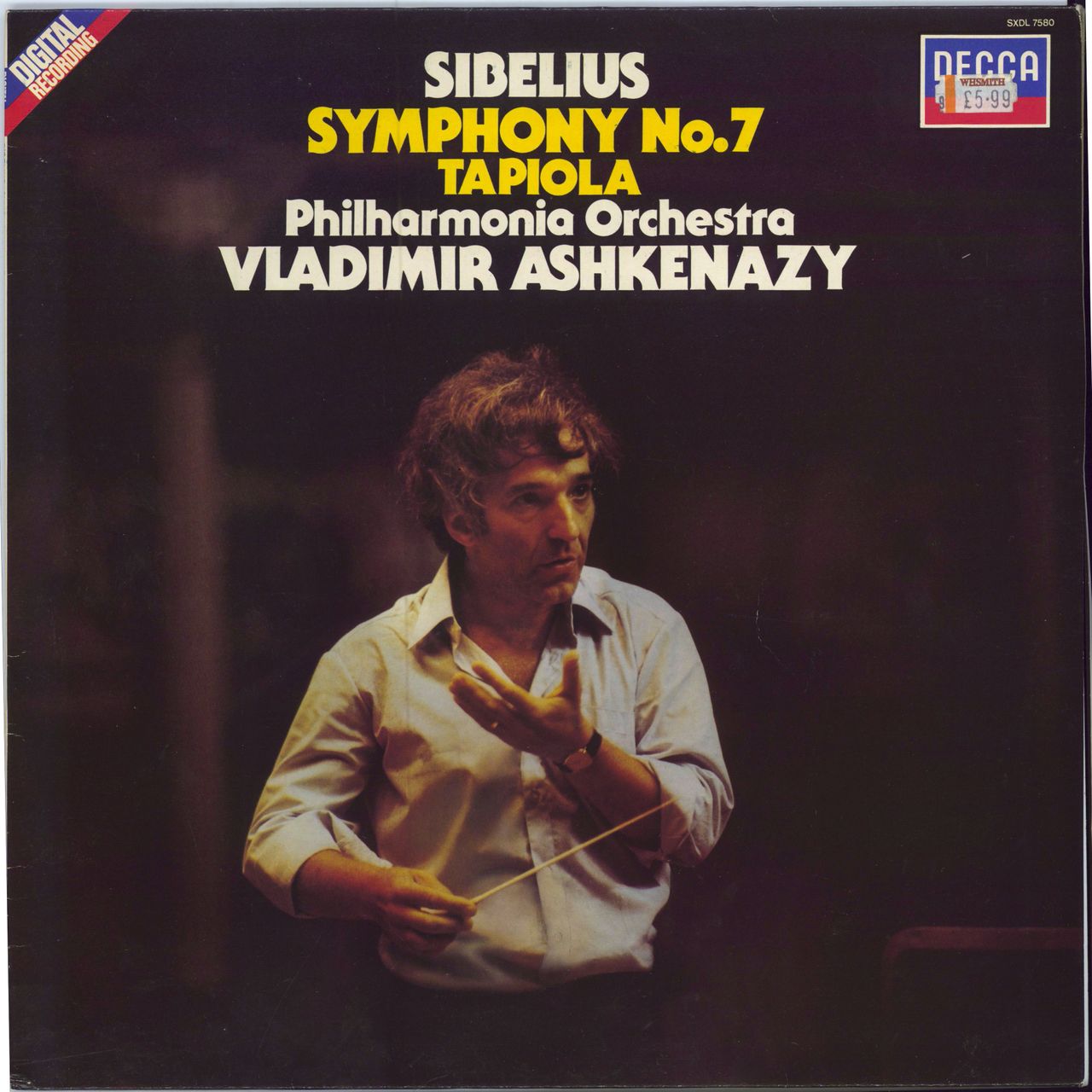 Jean Sibelius Sibelius: Symphony No.7 / Tapiola UK Vinyl LP — RareVinyl.com
