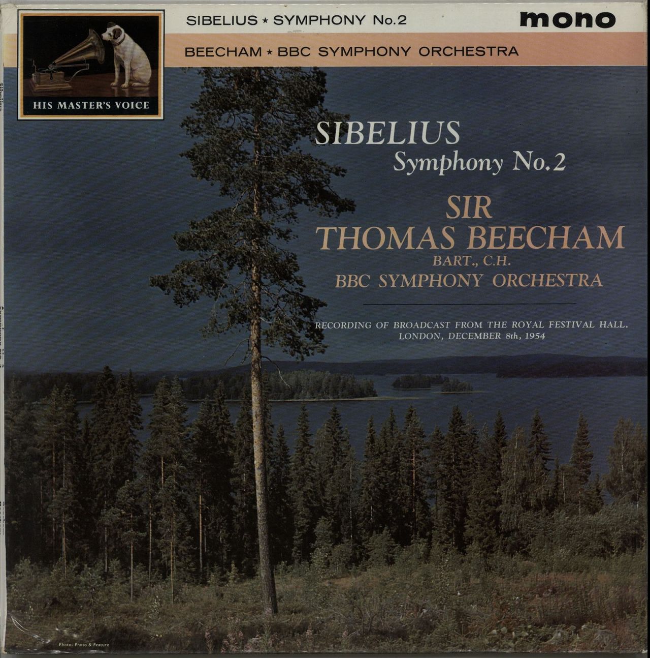 Jean Sibelius Symphony No. 2 in D Major, Op. 43 UK Vinyl LP — RareVinyl.com