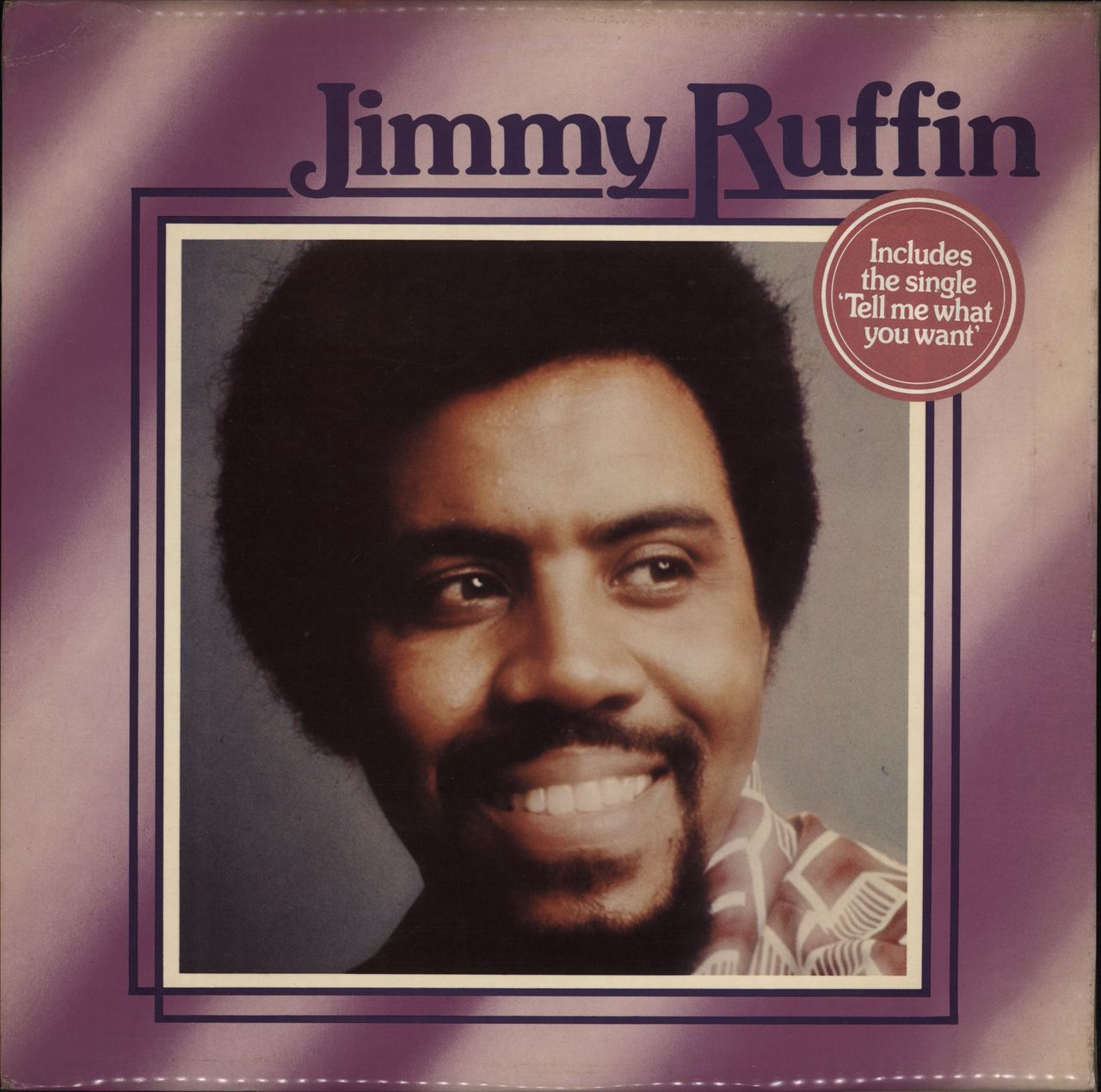 Jimmy Ruffin Jimmy Ruffin - Laminated sleeve UK Vinyl LP — RareVinyl.com