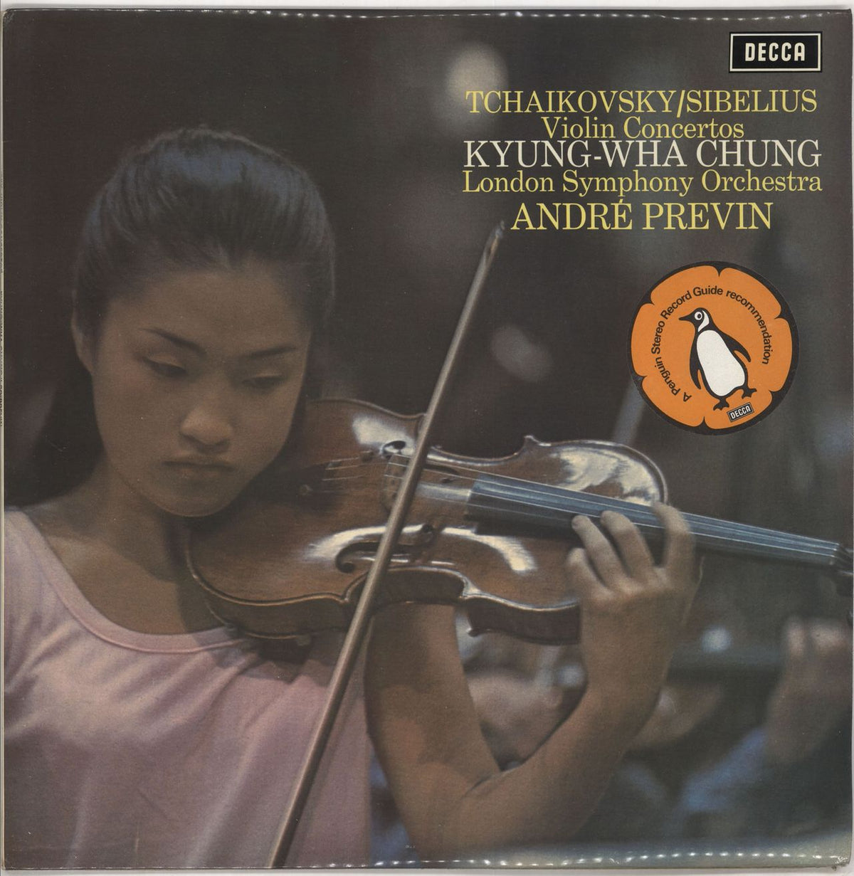 Kyung-Wha Chung Tchaikovsky/Sibelius : Violin Concertos - Stickered Sl — RareVinyl.com