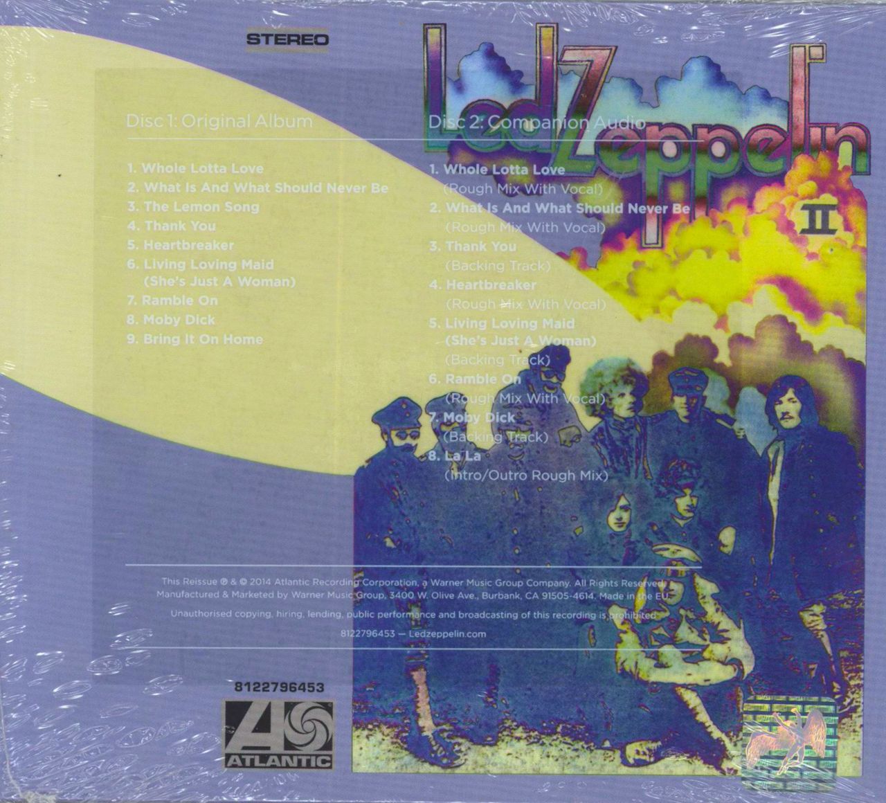 Led Zeppelin Led Zeppelin II: Deluxe Edition - Sealed UK 2-CD album se ...