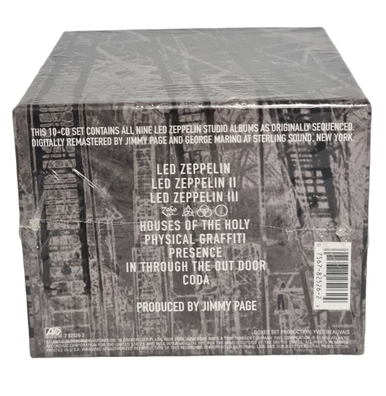 Led Zeppelin The Complete Studio Recordings - Hype Stickered US Cd alb — RareVinyl.com