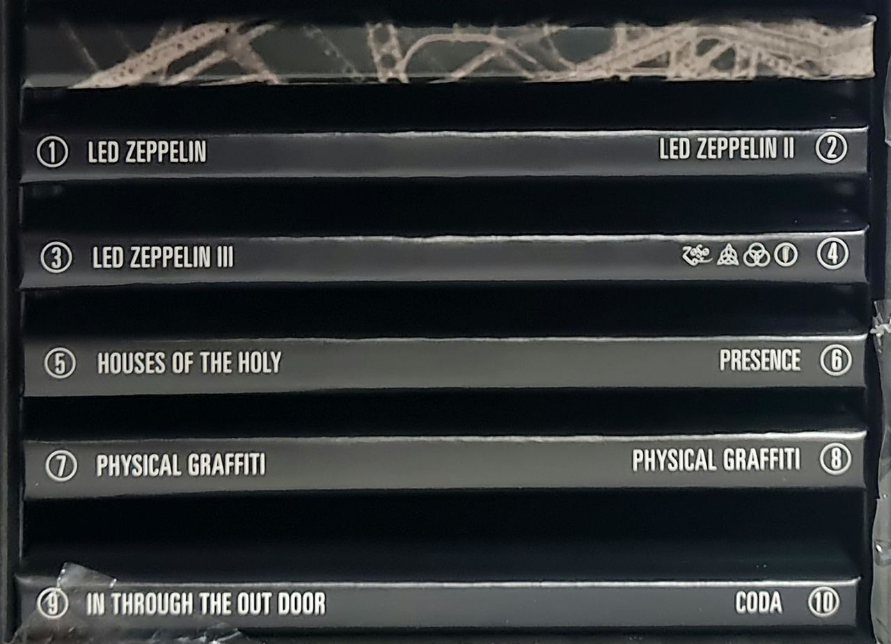Led Zeppelin The Complete Studio Recordings - Hype Stickered US Cd alb — RareVinyl.com
