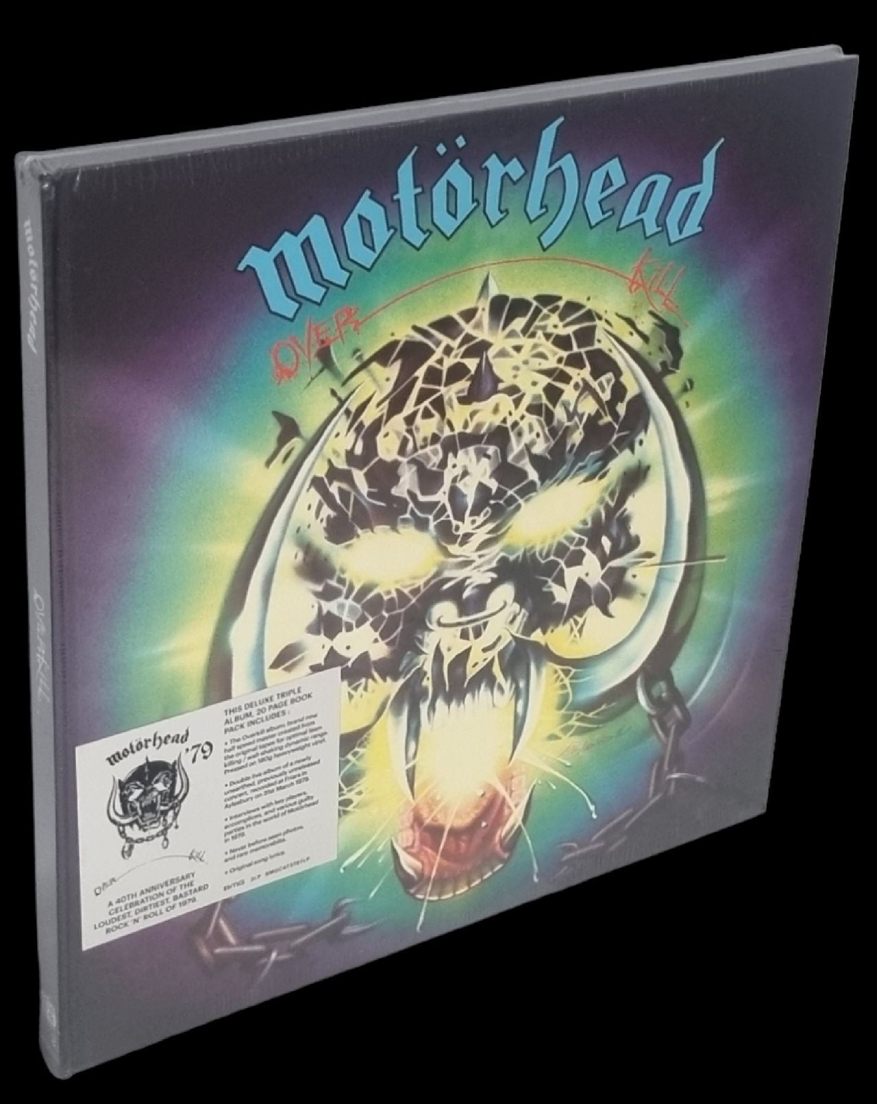 Motorhead Overkill: 40th Anniversary - Sealed UK 3-LP vinyl set ...