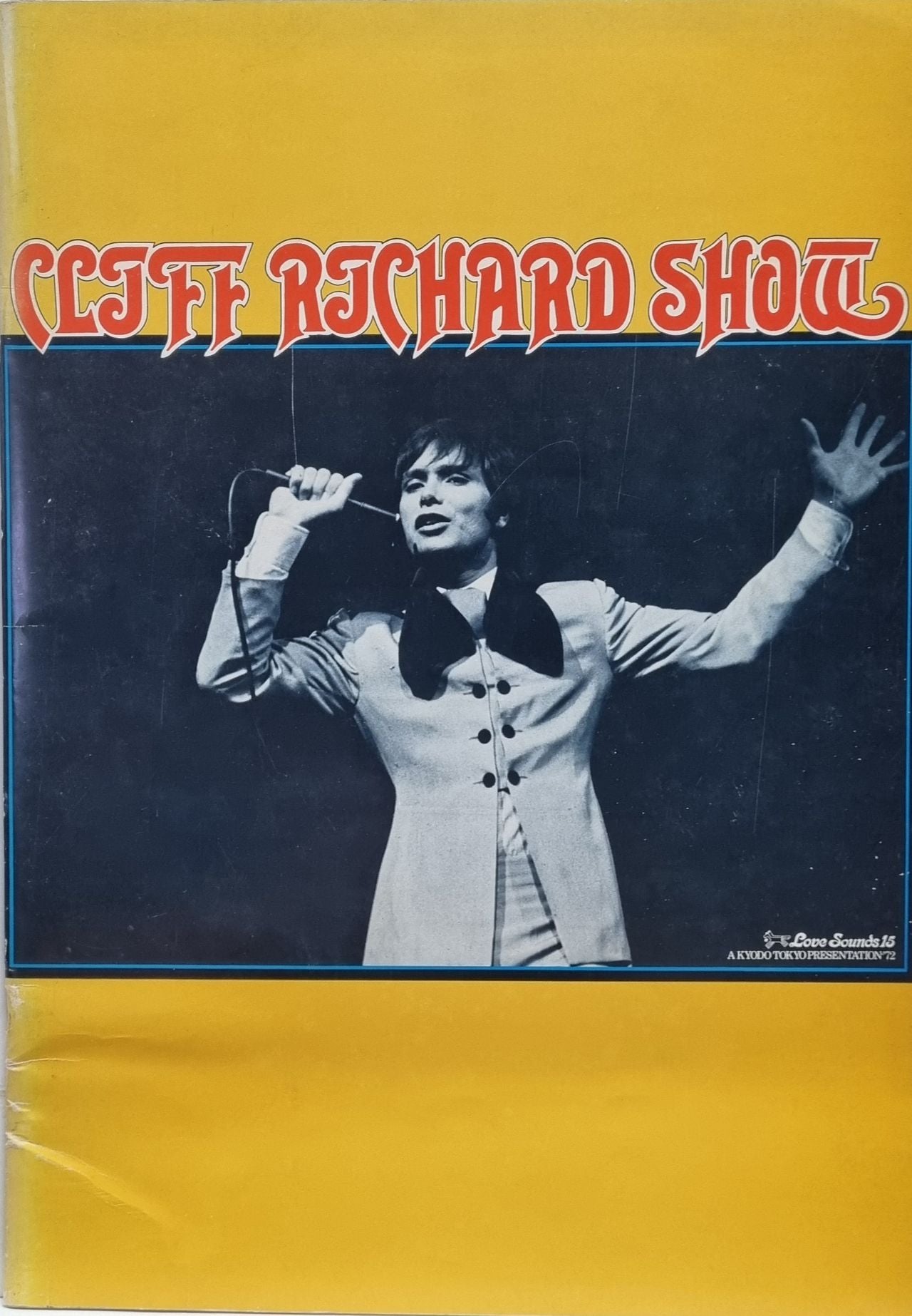 Olivia Newton John Cliff Richard Show Japanese Tour programme ...