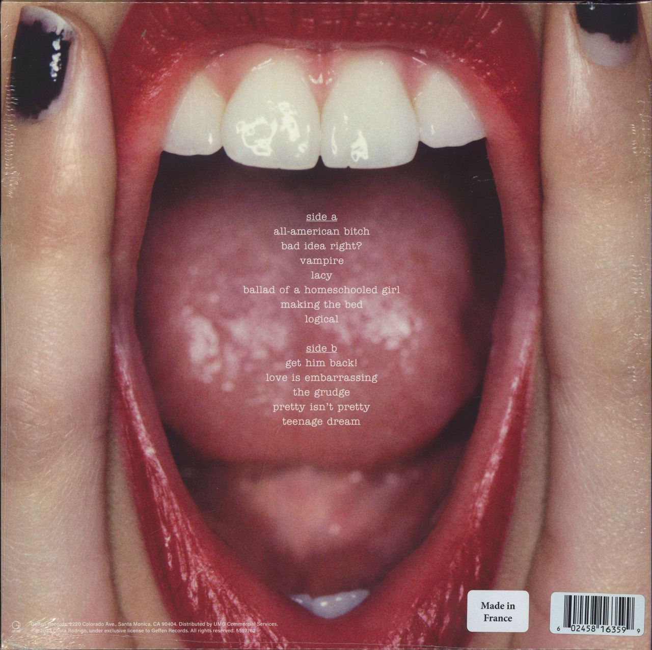 Olivia Rodrigo Guts - Red Vinyl - Sealed UK Vinyl LP — RareVinyl.com