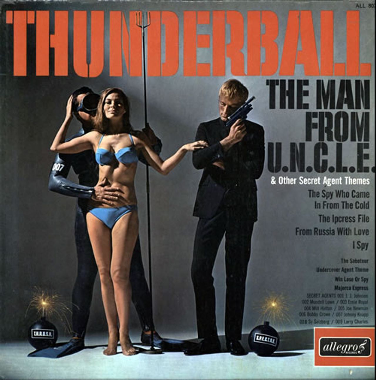 Original Soundtrack Thunderball & Other Secret Agent Themes UK Vinyl L — RareVinyl.com