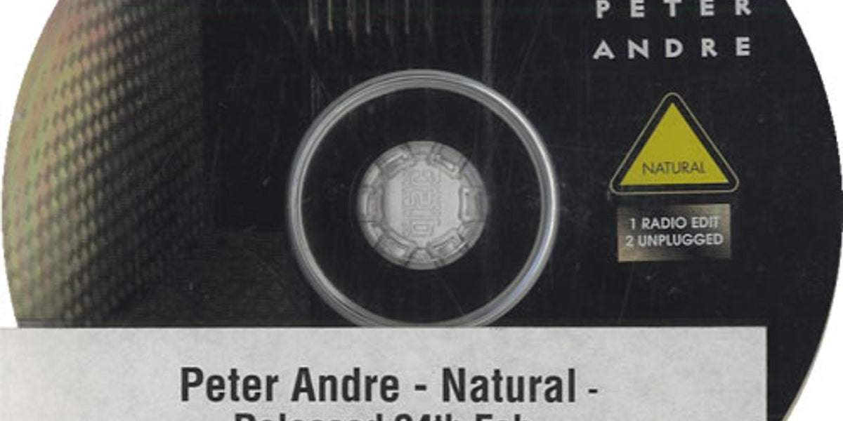 Peter Andre Natural UK Promo CD single — RareVinyl.com