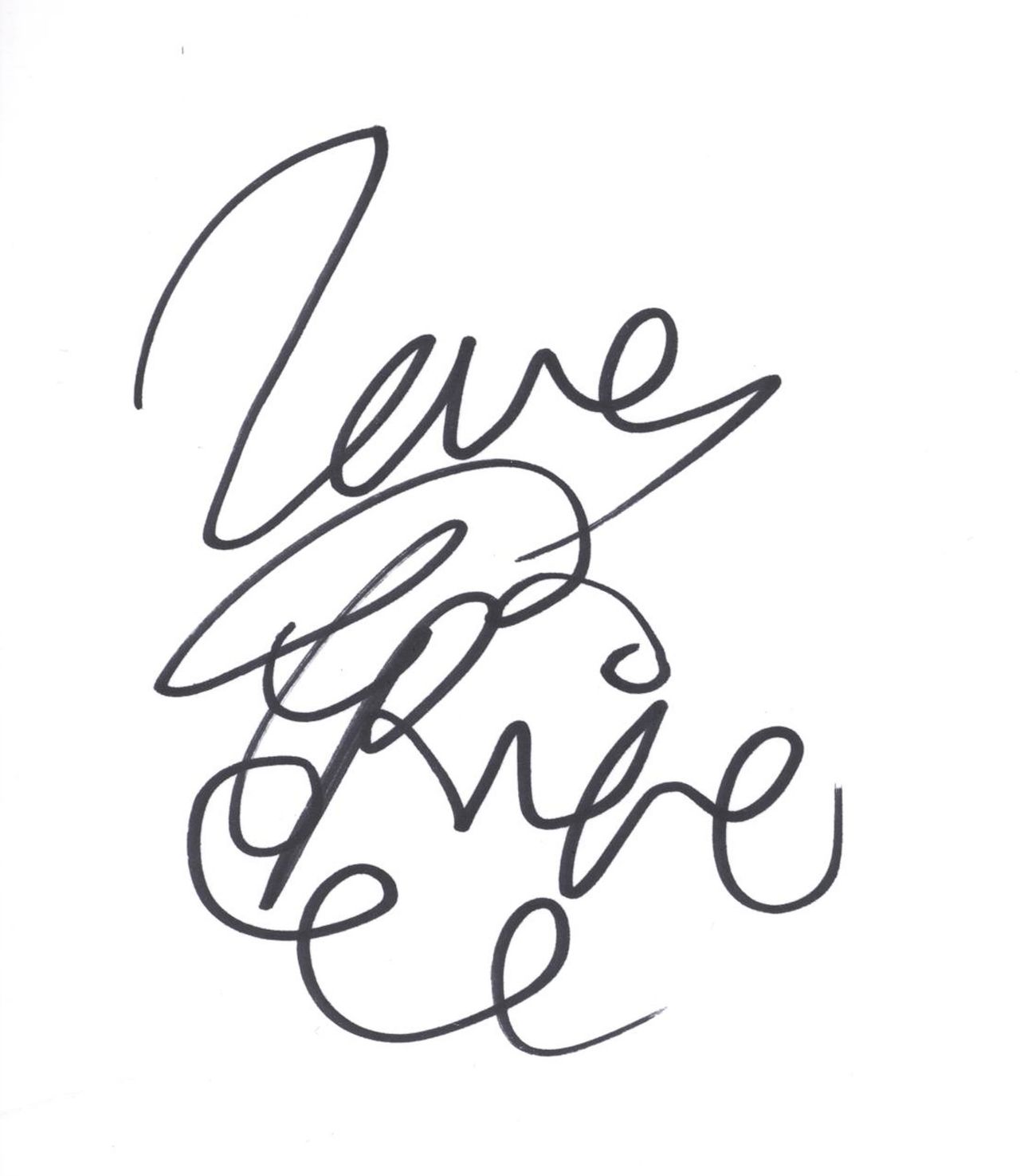 Pixie Lott Autograph UK Memorabilia — RareVinyl.com
