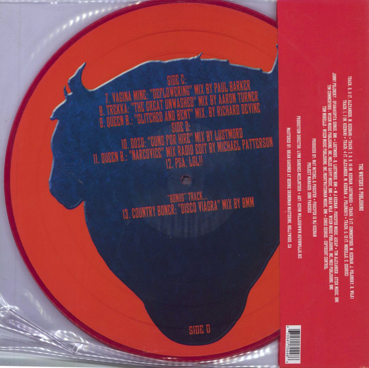 Puscifer "V" Is For Viagra - The Remixes - Double Picture Disc US Pict ...