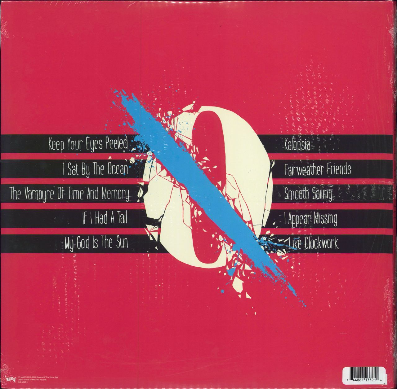 Queens Of The Stone Age ...Like Clockwork - Red vinyl US 2-LP vinyl se — RareVinyl.com
