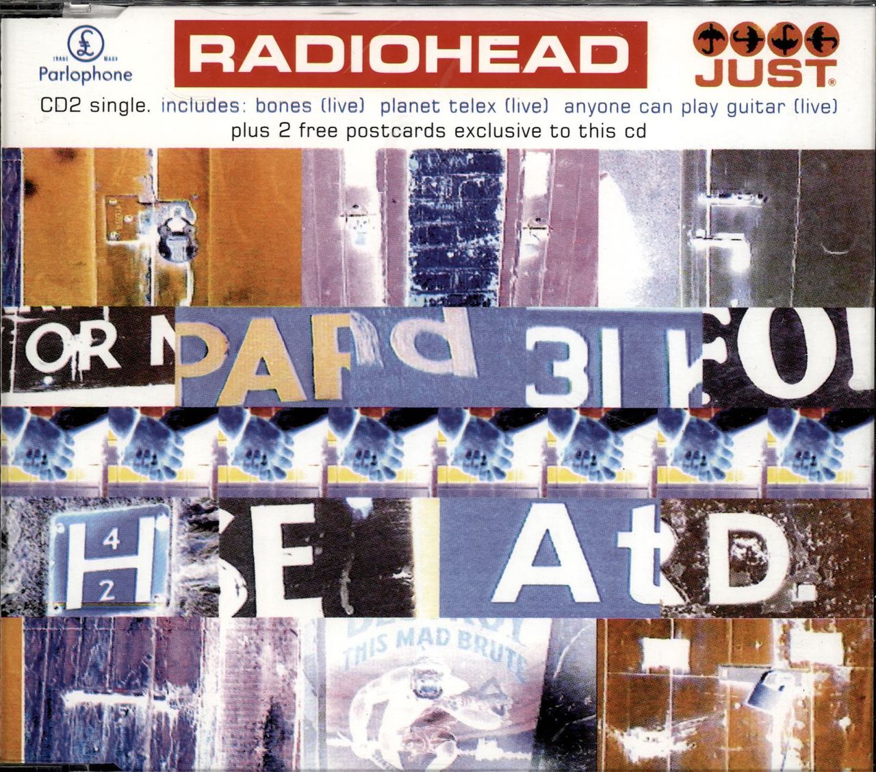 Radiohead Just - reissue UK 2-CD single set — RareVinyl.com