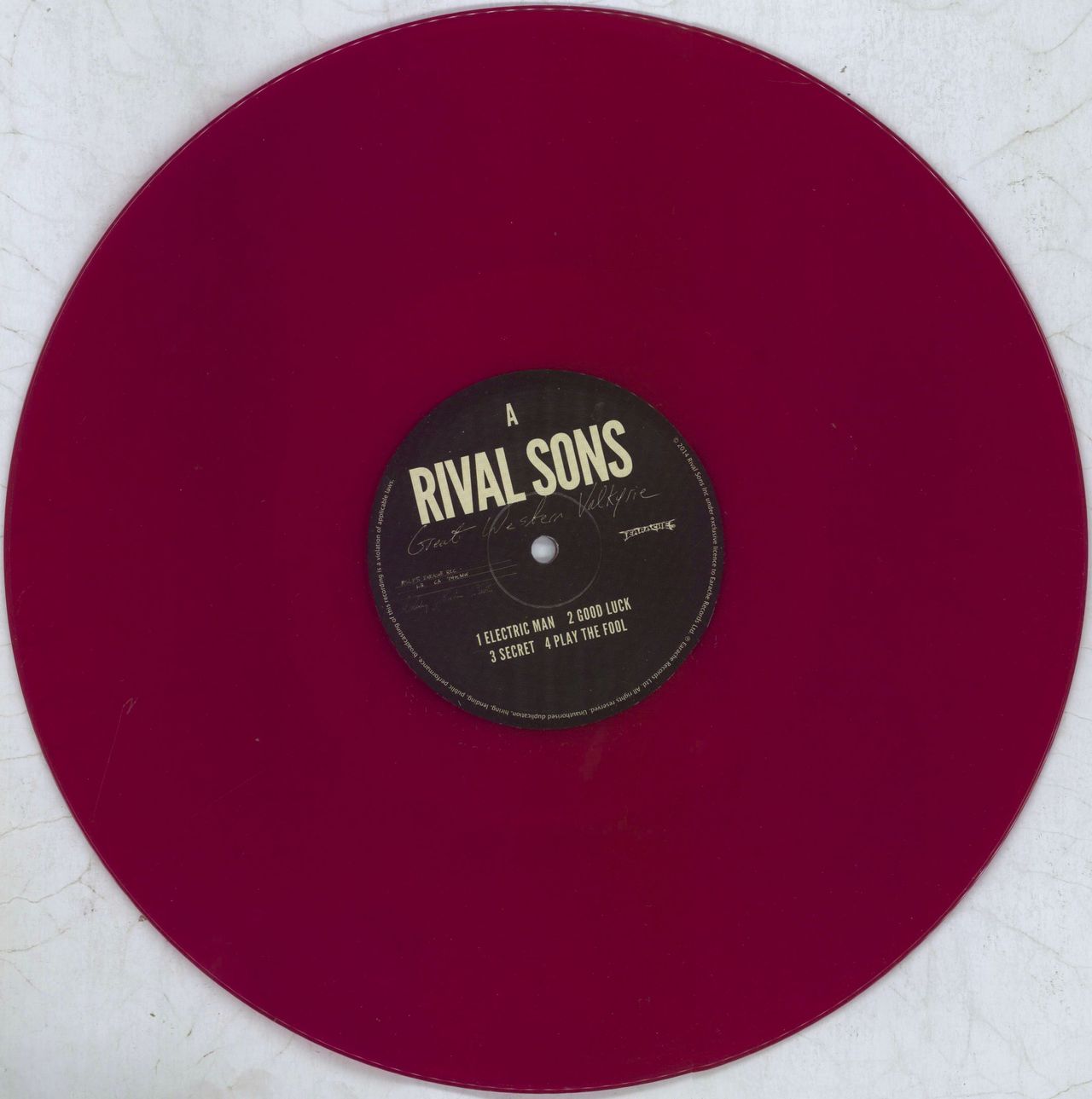 Rival Sons Great Western Valkyrie - Transparent Purple UK 2-LP vinyl s — RareVinyl.com