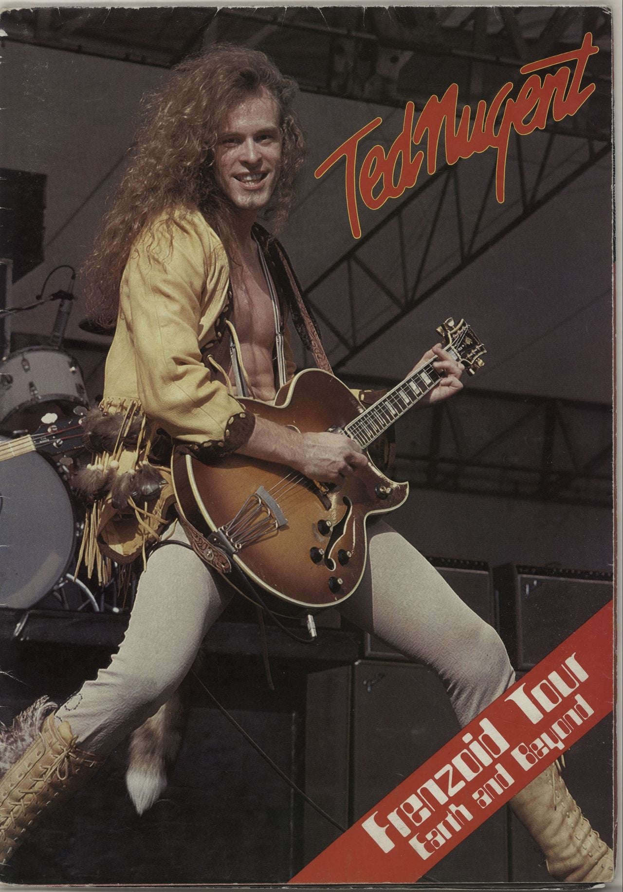 Ted Nugent Frenzoid Tour - Earth And Beyond UK Tour programme ...