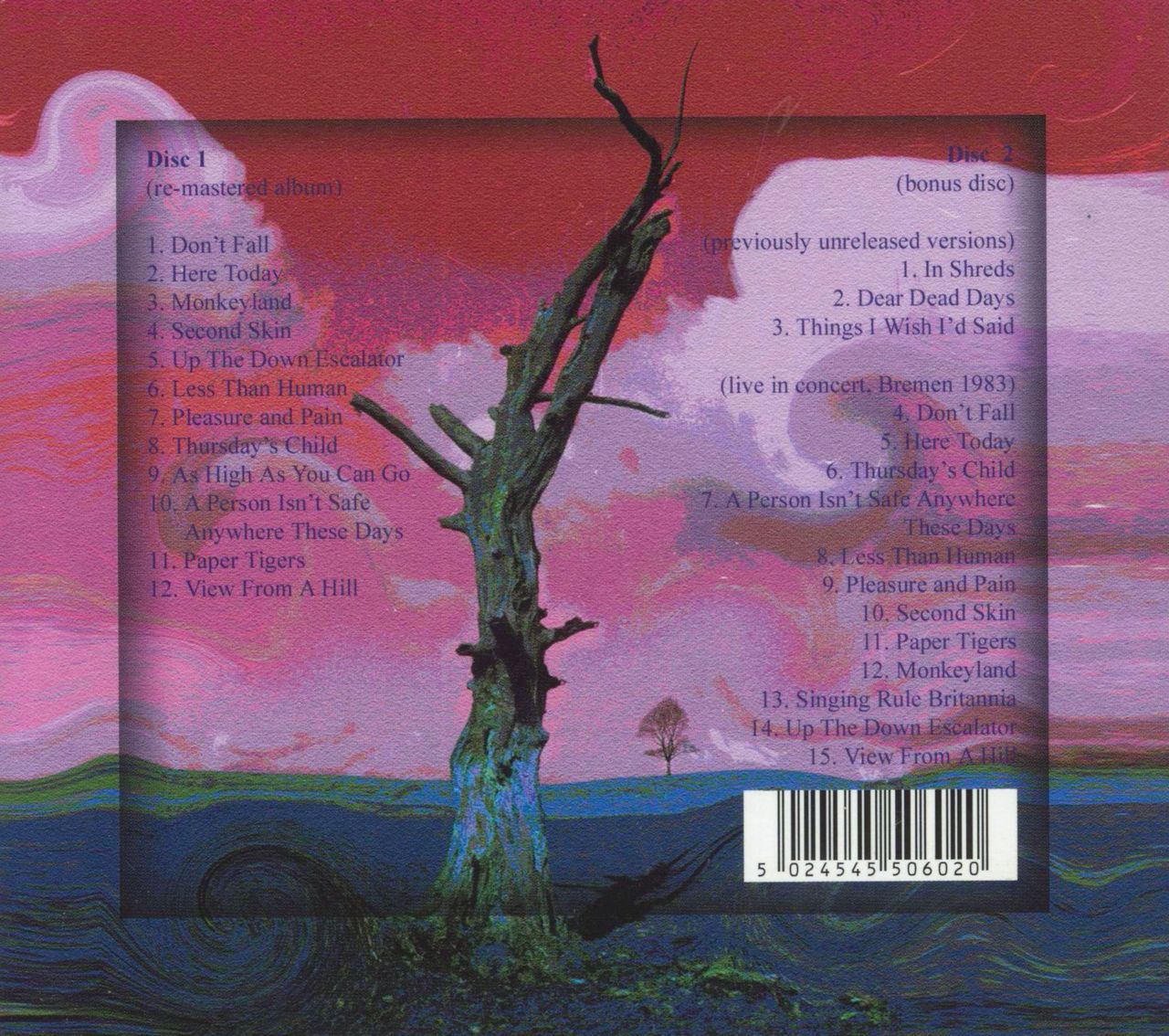 The Chameleons Script Of The Bridge - 25th Anniversary Edition UK 2-CD ...