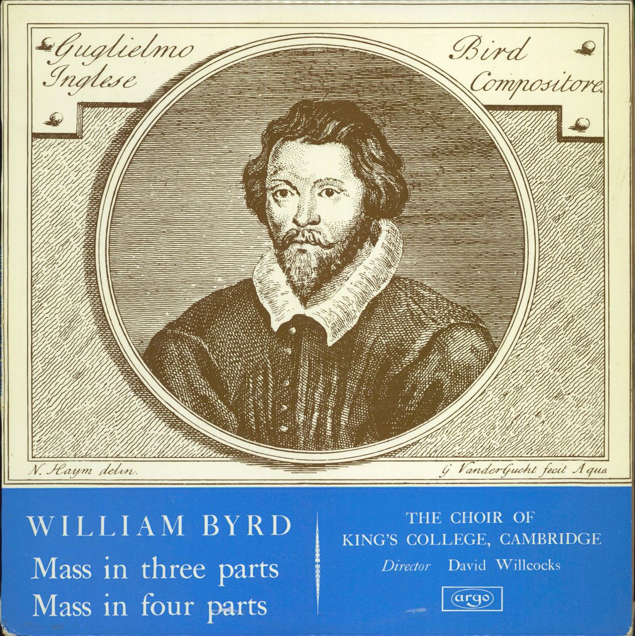 The Choir Of King's College, Cambridge William Byrd: Mass in Three Par — RareVinyl.com