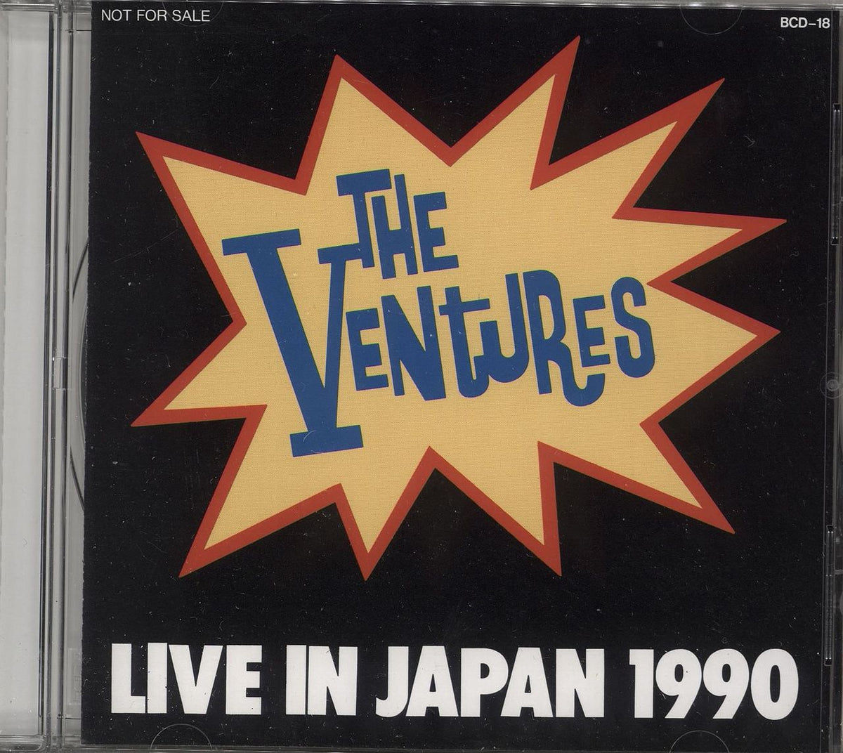 The Ventures Live In Japan 1990 Japanese Promo CD album — RareVinyl.com