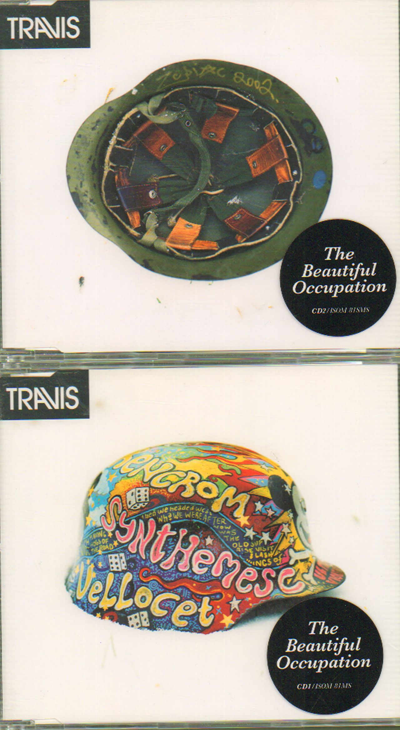 Travis (90s) The Beautiful Occupation UK 2-CD single set — RareVinyl.com