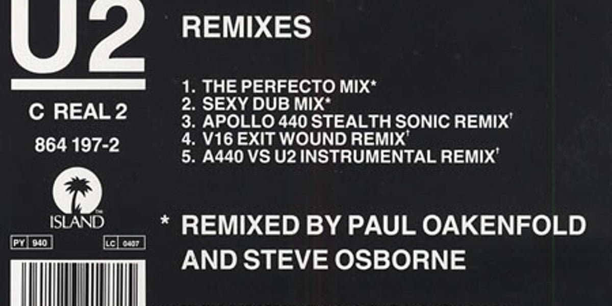 U2 Even Better Than The Real Thing - Remixes UK CD single — RareVinyl.com