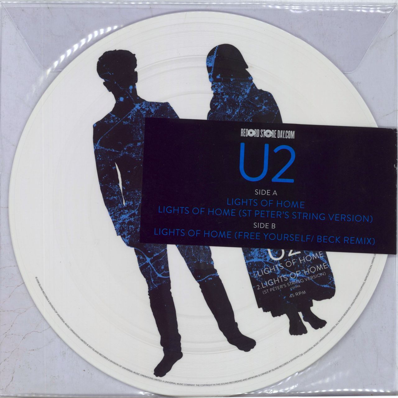U2 Lights Of Home - RSD18 UK 12" picture disc — RareVinyl.com
