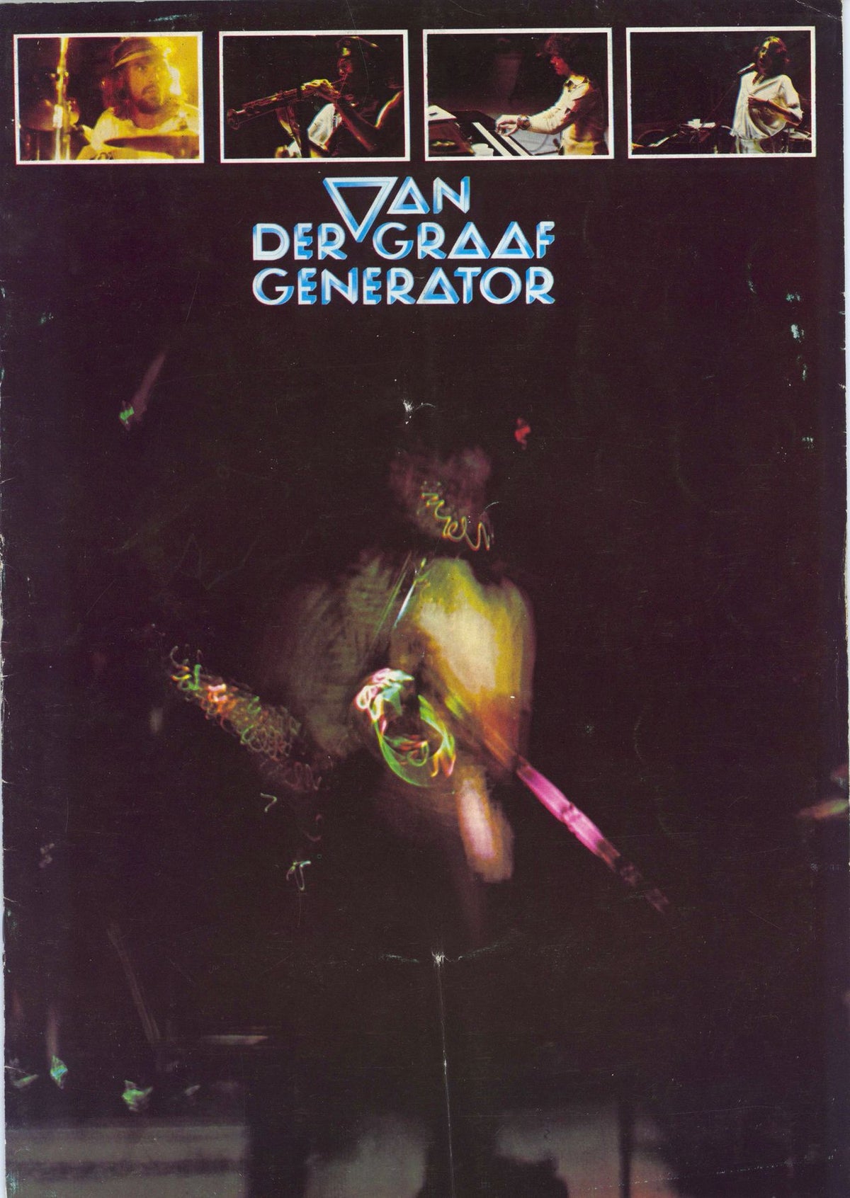 Van Der Graaf Generator 1976 Tour Programme - EX UK Tour programme ...